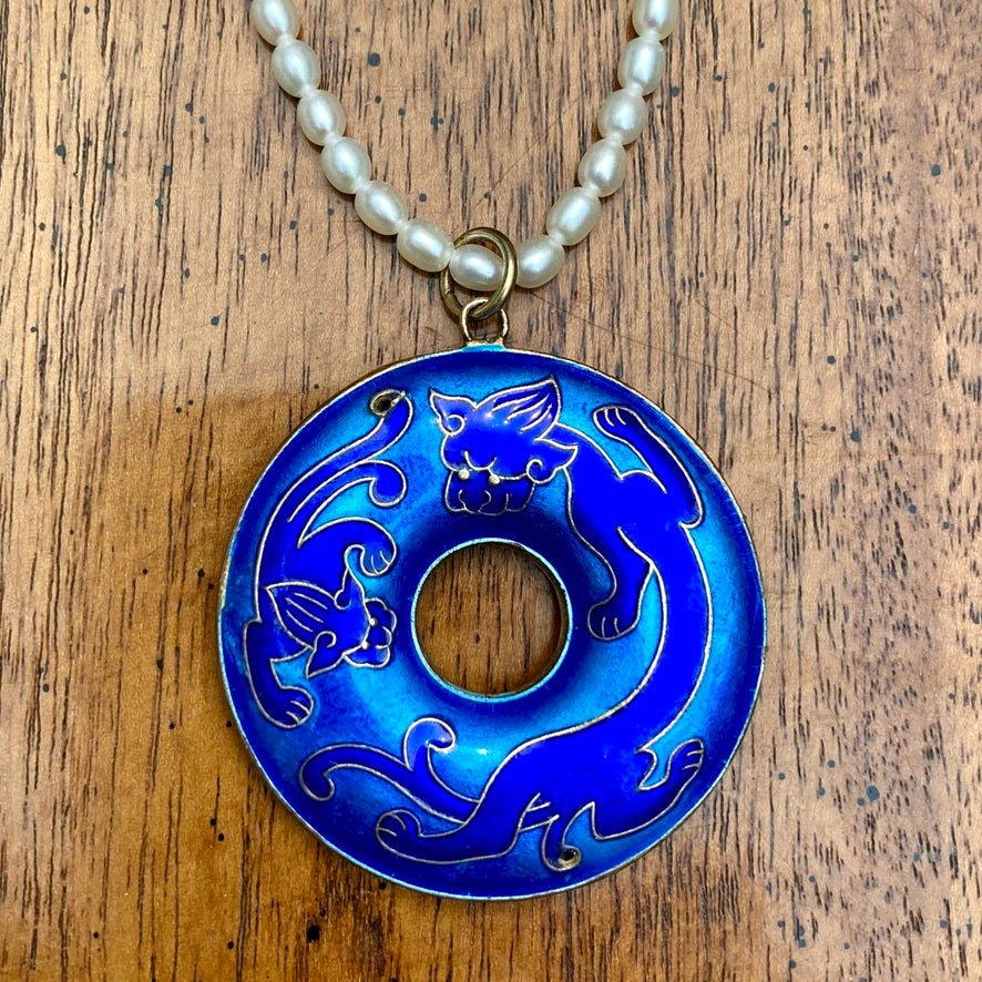 Vintage Shashi Dragon Necklace Museum of Jewelry