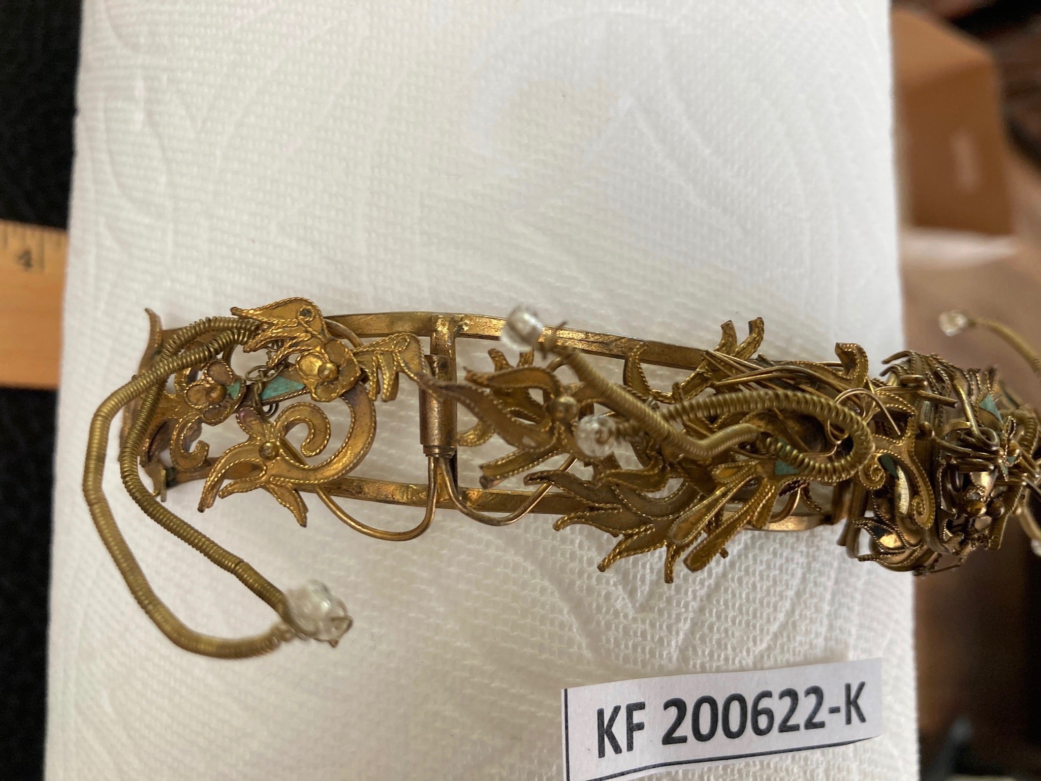 Antique Qing Dynasty Tian-Tsui Tiara 200622-K : Museum of Jewelry