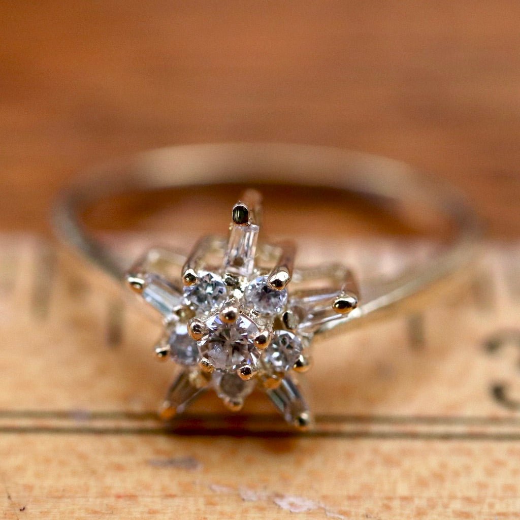 Helen of Troy 14k Gold and Diamond Ring : Museum of Jewelry